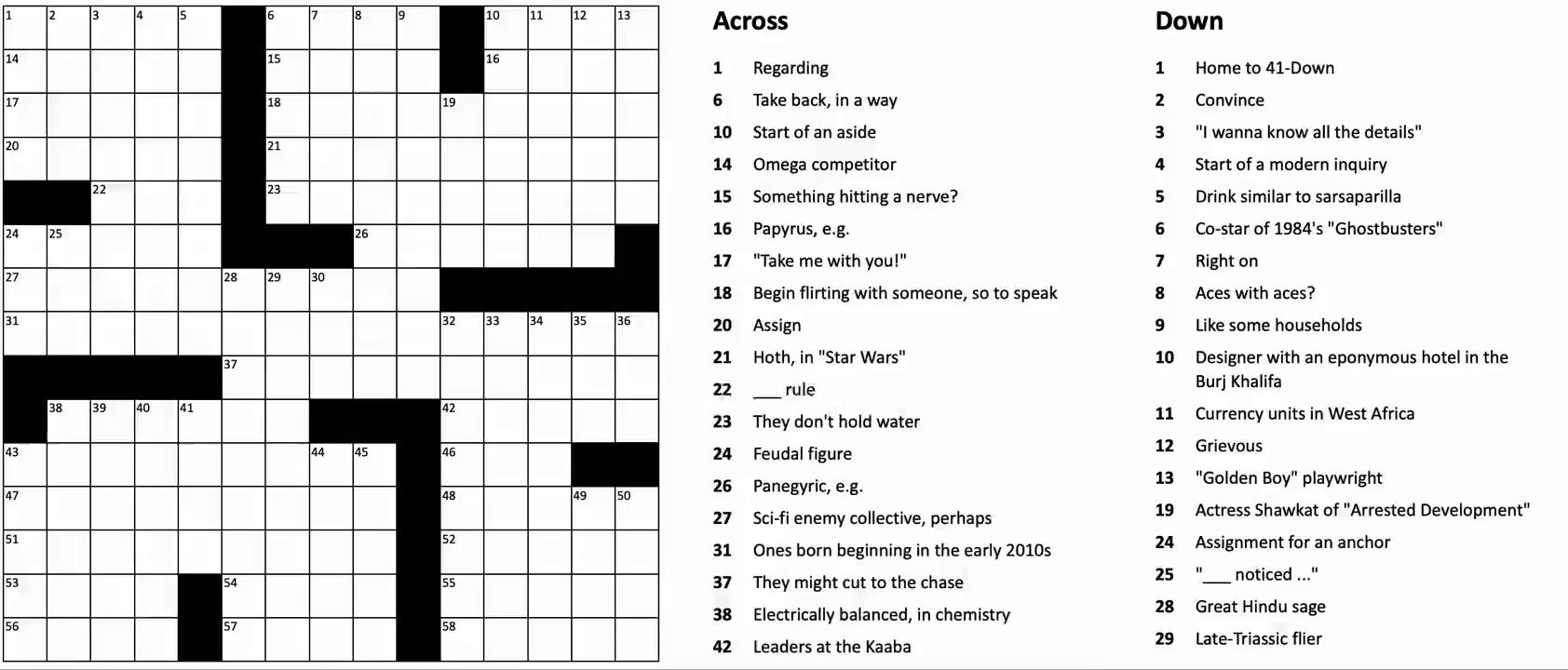 Rowan Cheung on Twitter: "This AI system solves crossword puzzles and ...