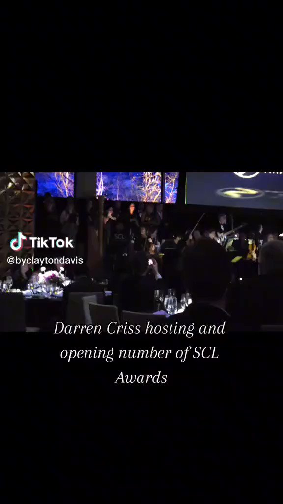 Amazing Darren Criss on Twitter: "Clayton Davis: Darren Criss hosting and opening number of SCL ...