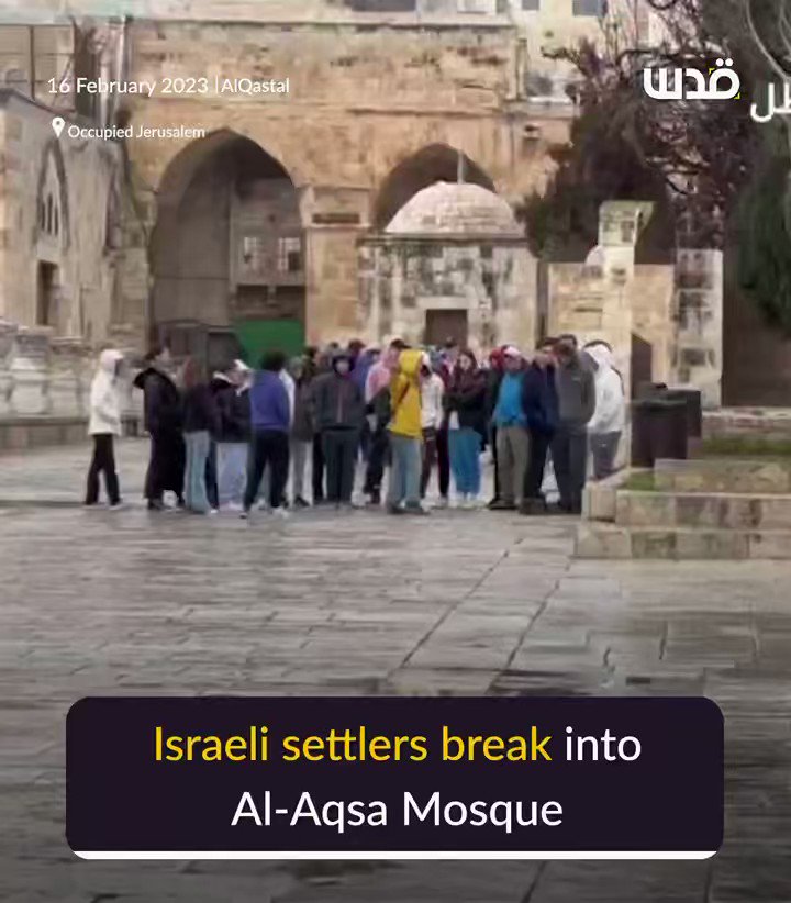 Quds News Network On Twitter Watch Dozens Of Colonial Israeli