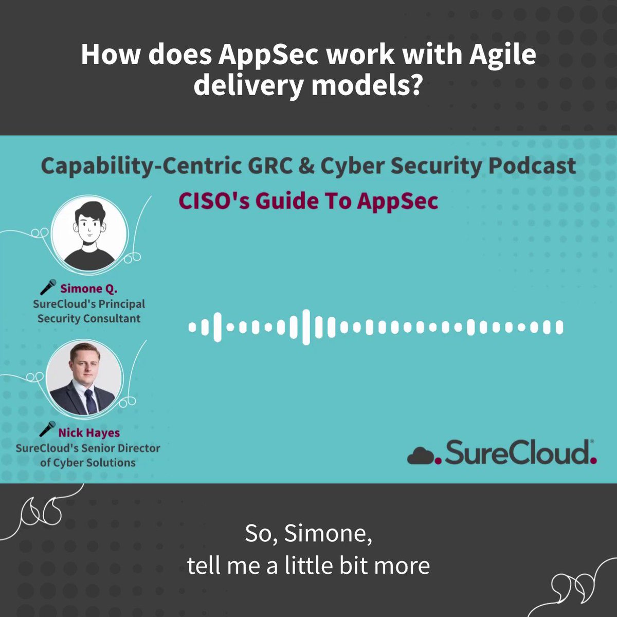 SureCloud on Twitter: "SureCloud's Senior Director of Cyber Solutions, Nick, and Principal ...