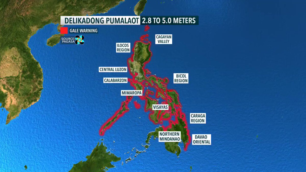 GMA News on Twitter: "RT @IMReadyPH: Dahil sa hanging #Amihan, maalon ngayon at delikado sa ...