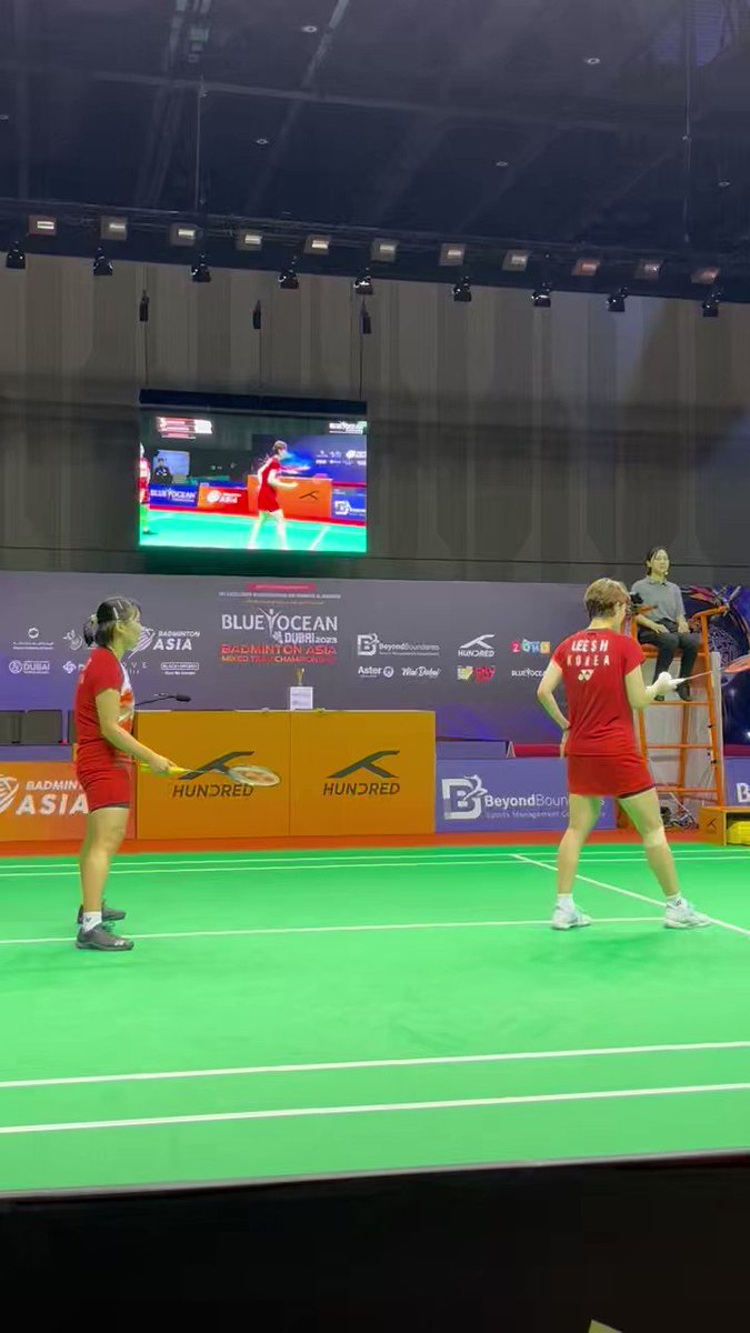 Badminton Asia on Twitter: "Took a while for Lee So Hee to realize that the last point confirmed ...