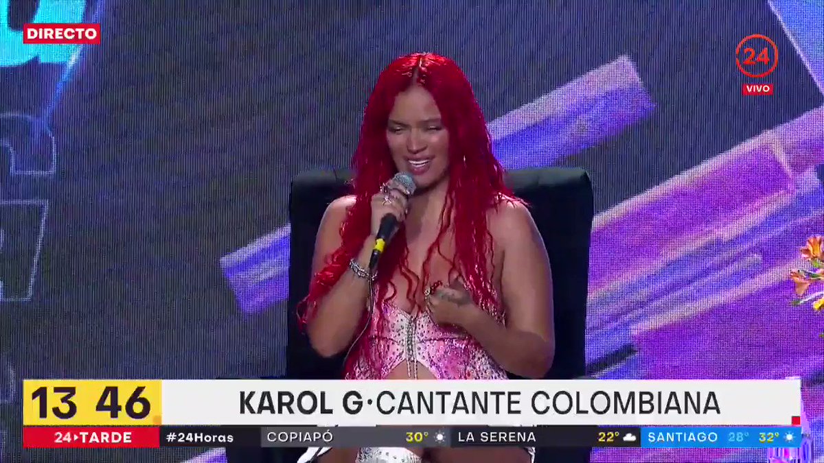 Karol G Site On Twitter Rt 24horastvn 🕊 Viña2023entvn Karolg
