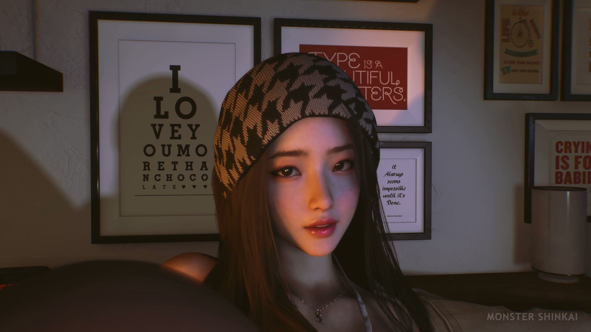 MonsterShinkai on Twitter: "A short motion study using same setup from previous screenshots ...