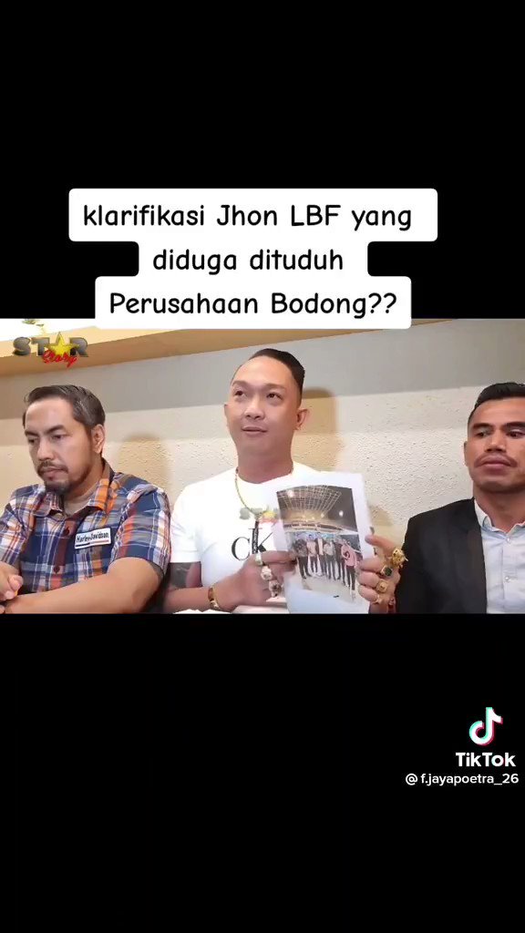 Mazzini on Twitter: "Klarifikasi John LBF soal dugaan kasus penipuan 1,8 M yg dituduhkan ke ...