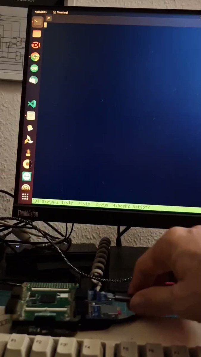 logic kian on Twitter: "It is so cool ported before sleeping amazing xv6 riscv unix system to my ...