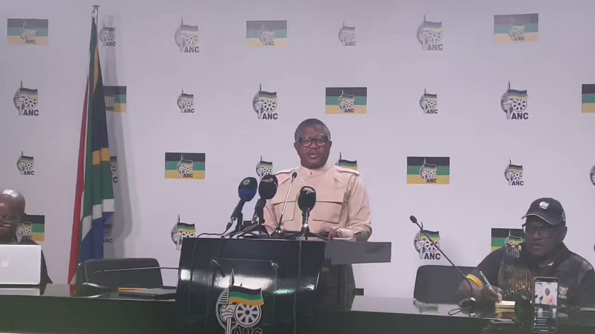 News24 on Twitter: "RT @JKwritingz: ANC Secretary General Fikile Mbalula says coming into this ...