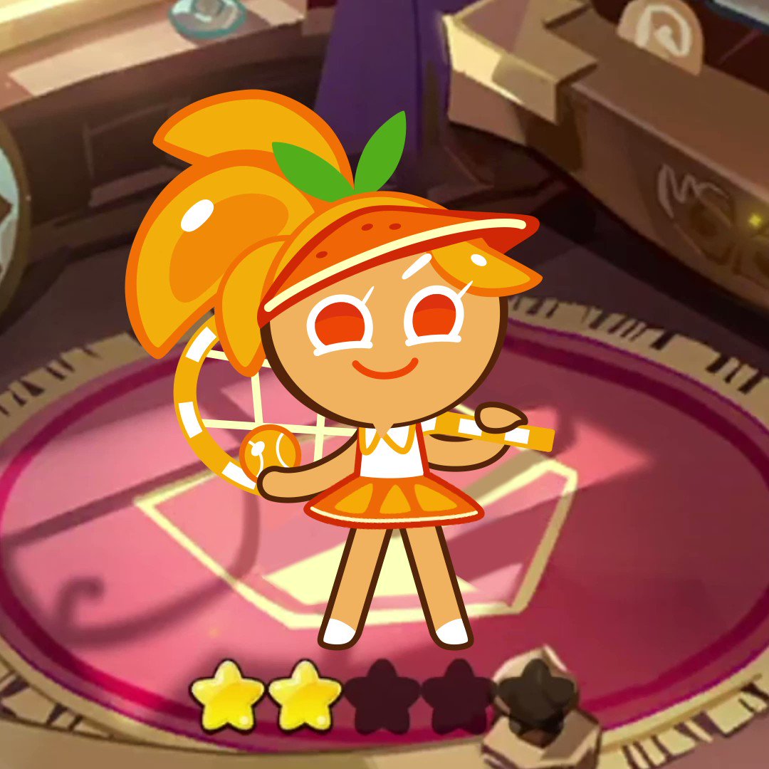 フォロバ100:🍪🏃オタ 闇夜さら On Twitter Rt Animinhtion Orange Cookie Idle Animation And Yes Shes My