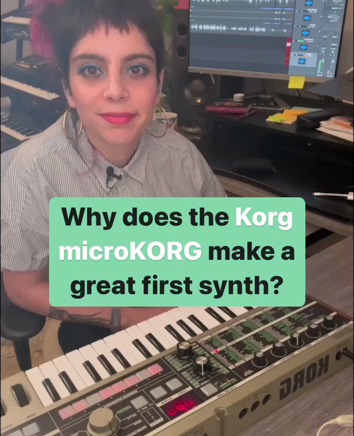 KORG USA on Twitter: "Why does the Korg microKORG make a great first synth? #20yearsofmicroKORG"