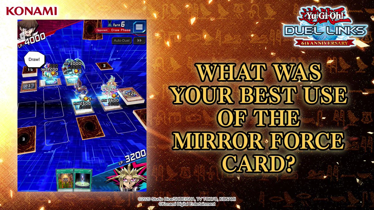 Yu-Gi-Oh! Duel Links on Twitter: "This iconic Trap Card entered the fray as part of the 6th ...
