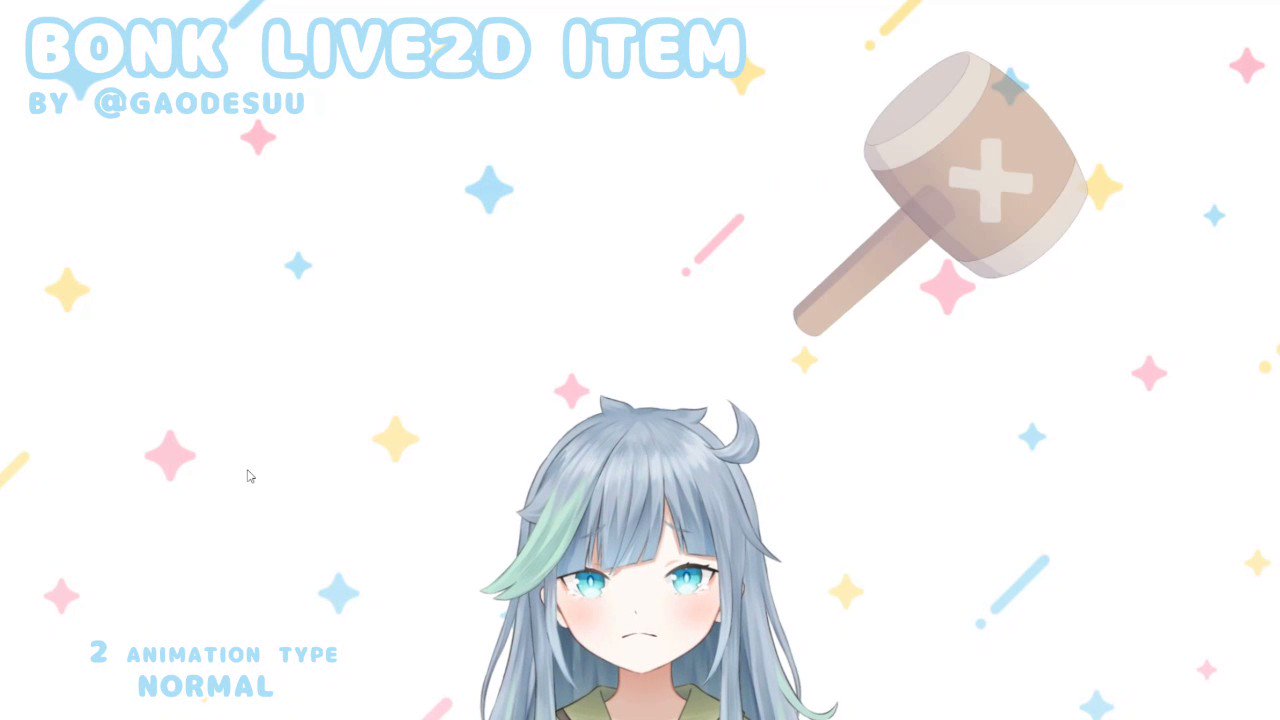 GAOです💚🌟 LOS LOS LOS COVER on Twitter: " ️ NEW ASSET ️ Bonk Live2D Version (Customizable) Find ...