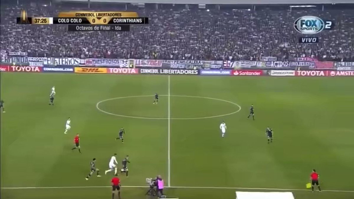 Rodrigo Duque Oyarce on Twitter: "08/08/2018: Colo-Colo jugaba ante Corinthians por la ida de ...