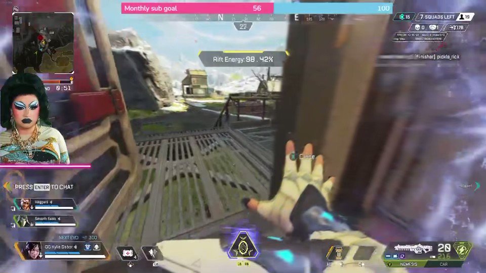 Kylie Gabor on Twitter: "FINALLY!! I got my first successful Wraith Kidnapping last night ...