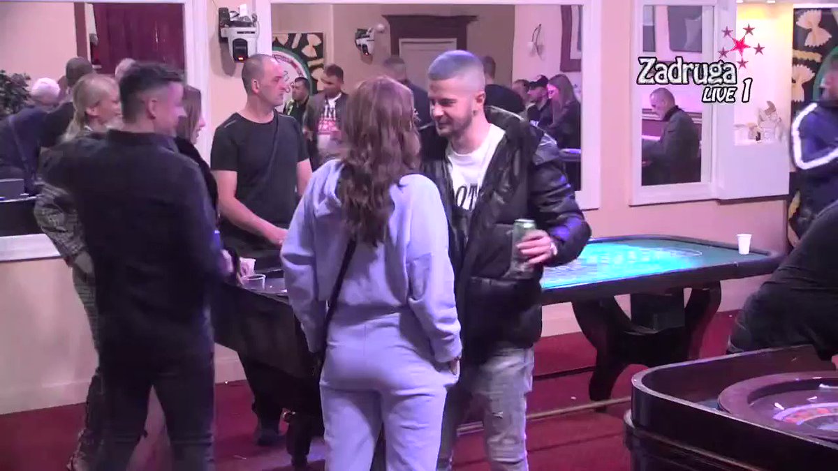 Zadruga Official on Twitter: "Zadruga 6 - Bilal ne dozvoljava Ani da ode sa žurke - 22.02.2023."