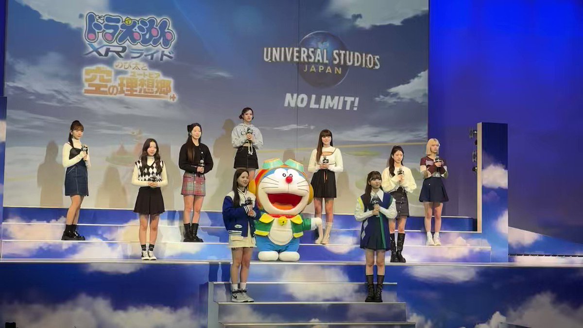 NiziU Pics ⊠ (slow) on Twitter: "RT @DtimesDrama: 【#usj】空の大冒険を楽しむXRライド！ ユニバーサル･スタジオ･ジャパン『ドラえもん ...
