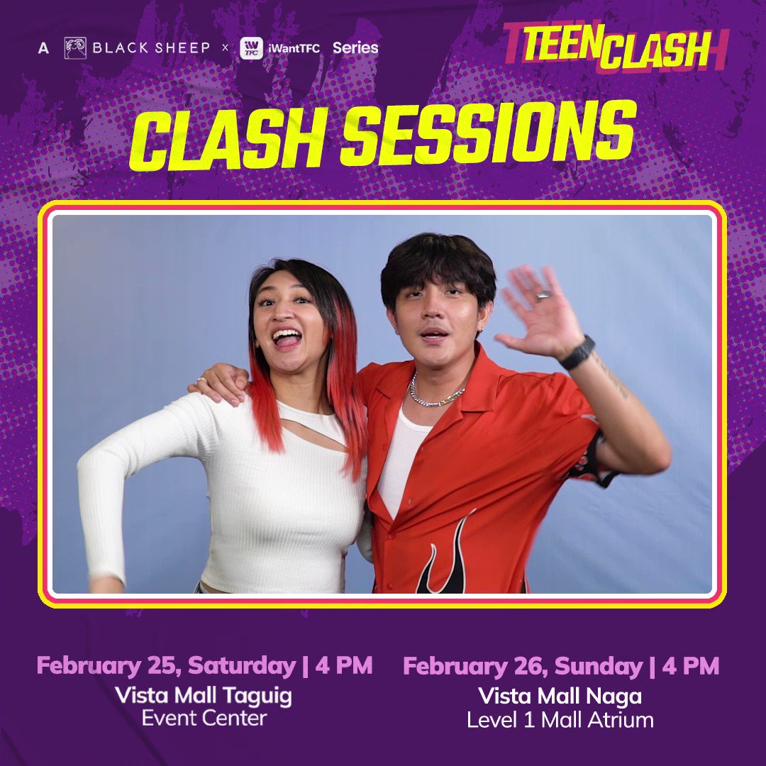 Black Sheep on Twitter: "Ken & Ayumi will wait for u! ⚠️ don't forget our #ClashSessions this ...