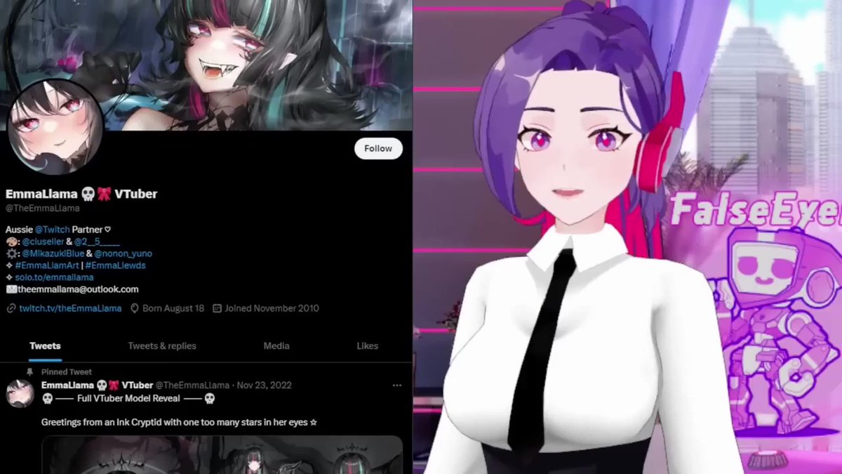 EmmaLlama 💀🎀 VTuber on Twitter: "Thank you soooo much for choosing to feature me on your Indie ...