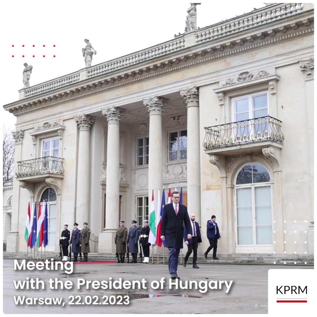 Chancellery of the Prime Minister of Poland on Twitter: "🎥Today 🇵🇱PM @MorawieckiM met with 🇭🇺 ...