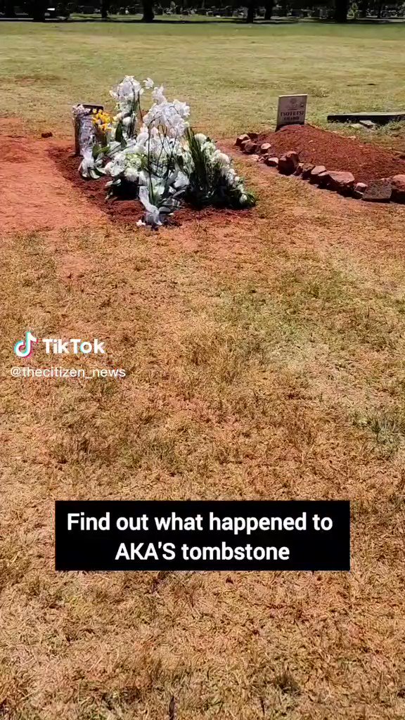 Thulani Ndaba On Twitter What Happened To Akas Tombstone