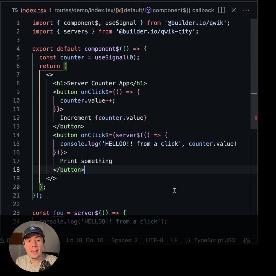 Qwik on Twitter: "We just released this! you can try right now: npm install qwik"