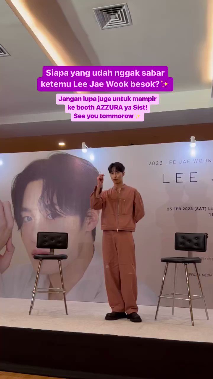 LEE JAE WOOK RECORD on Twitter: "20230224 mecimapro Lee Jae Wook Asia Tour Fan Meeting in ...