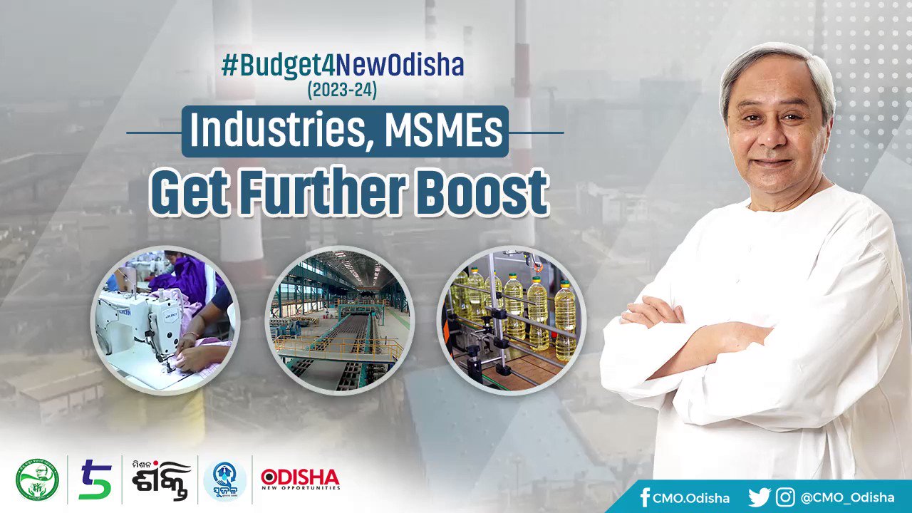CMO Odisha on Twitter: "To propel economy further, #Odisha Govt focuses on promotion of ...