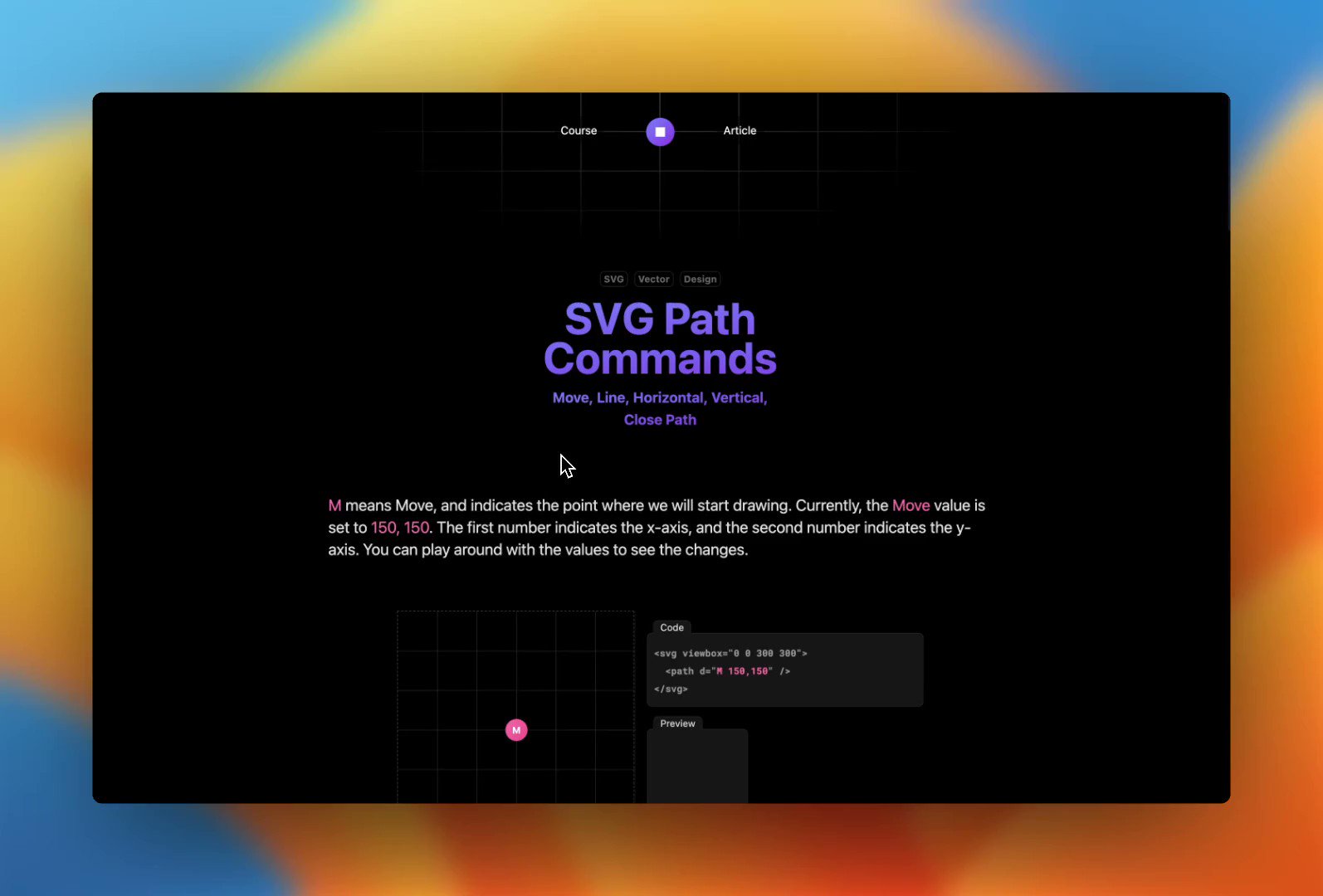 Aykut Kardaş On Twitter One Of My Interactive Content Svg Path Commands