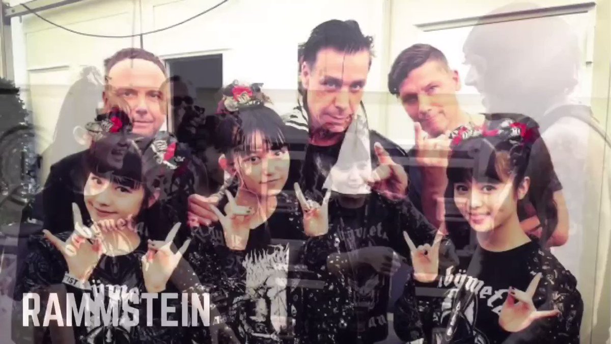 BABYMETAL_Amore on Twitter: "Rock stars and pop artists with BABYMETAL Part 1 (and each artist's ...