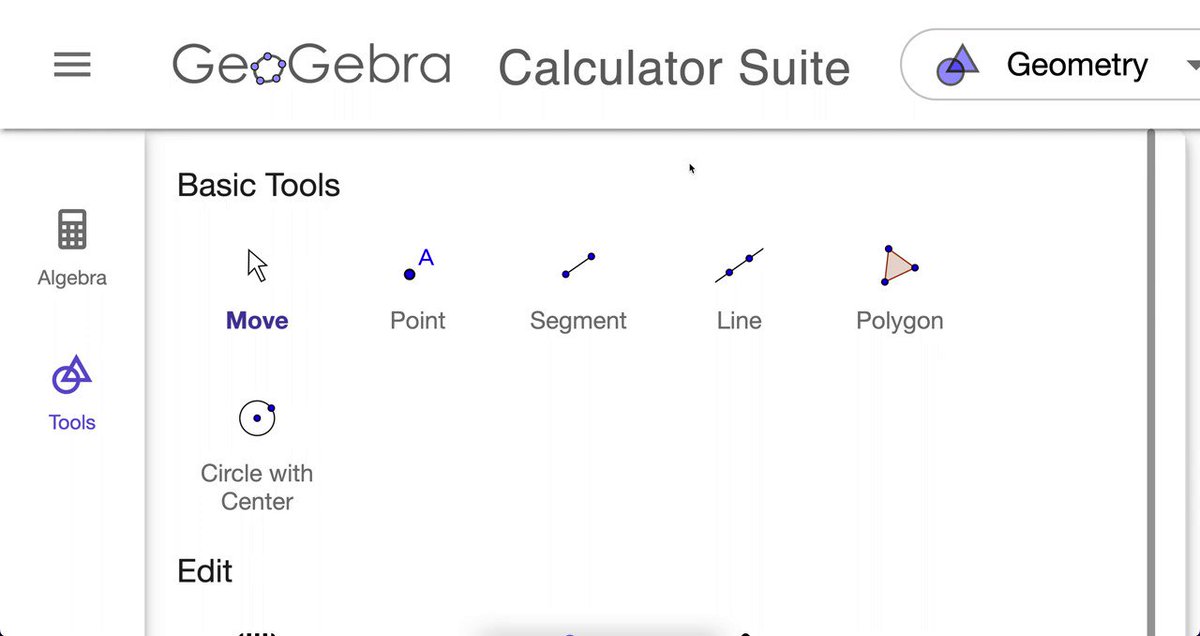 GeoGebra on Twitter: "Easily graph a line in GeoGebra with our 𝗟𝗶𝗻𝗲 tool! Check out this video ...