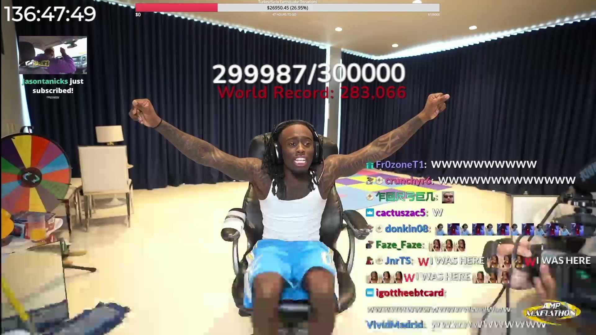 Jake Lucky on Twitter: "Kai Cenat is the first and only streamer to EVER break 300,000 subs on ...