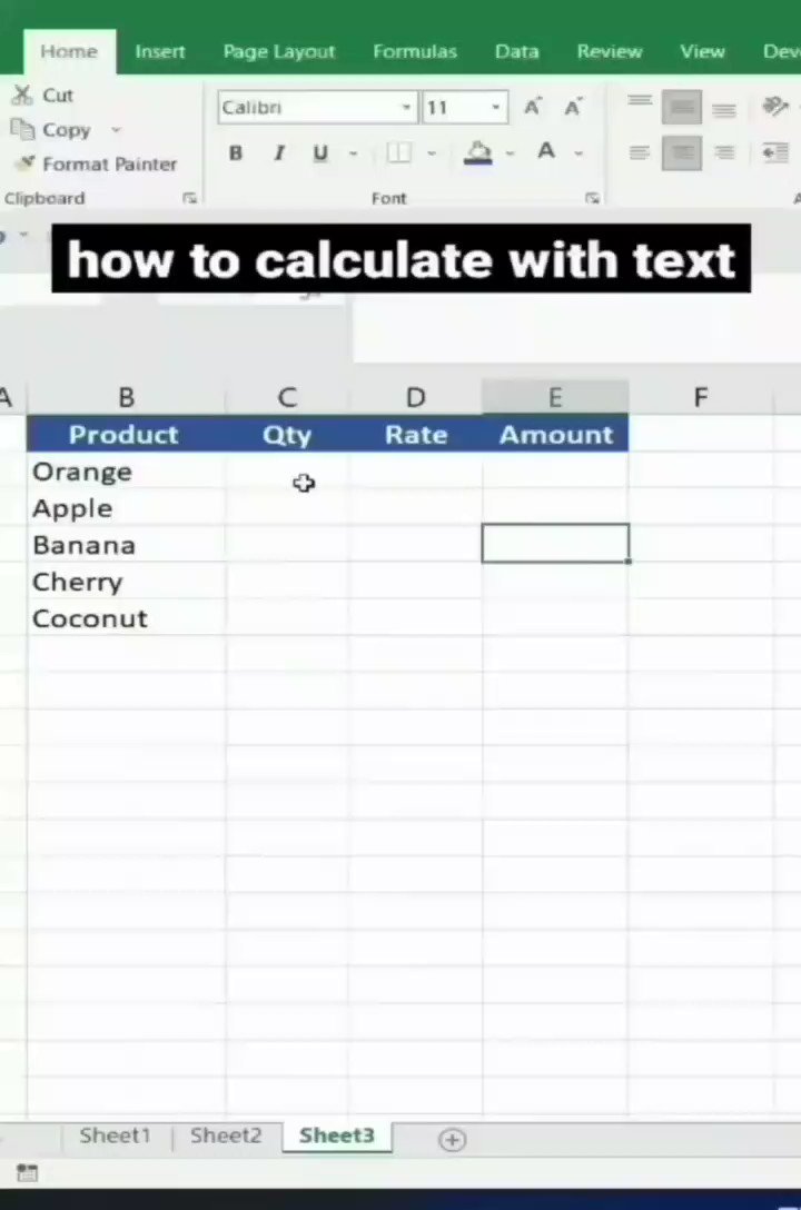 Learn Computer On Twitter How To Calculate With Text In MS Excel learn-computer-on-twitter-how-to-calculate-with-text-in-ms-excel