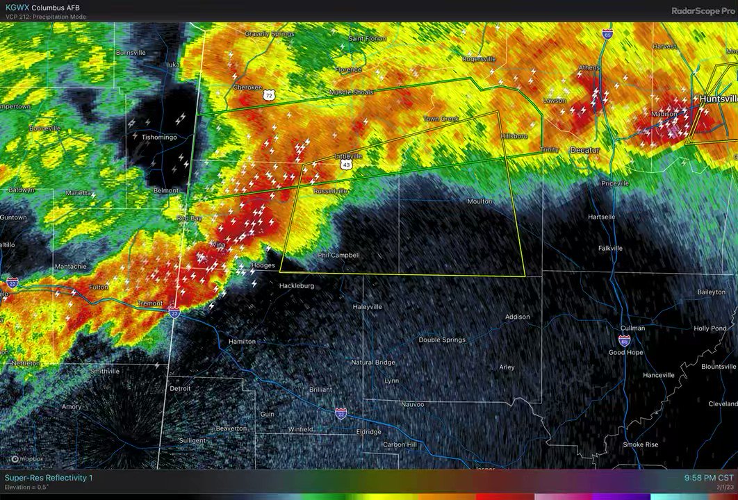 James Spann on Twitter: "The tornado warnings for Marion and Franklin counties have been canceled…"