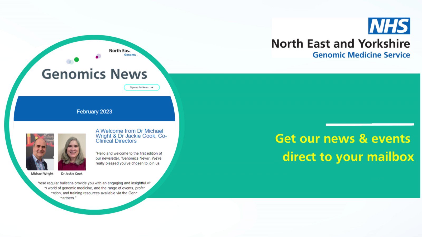 North East & Yorkshire Genomics on Twitter: "We help to embed genomics into routine clinical ...