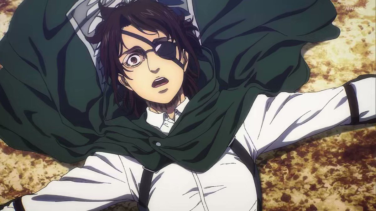 Blond On Twitter Rt Animescenesjpn This Scene With Hange I Am Fucking Crying ðŸ˜