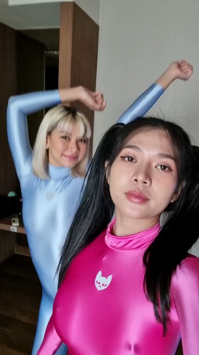 Momoe And Rei In Our Lycra Catsuit Get One π Xmmk4wviyg