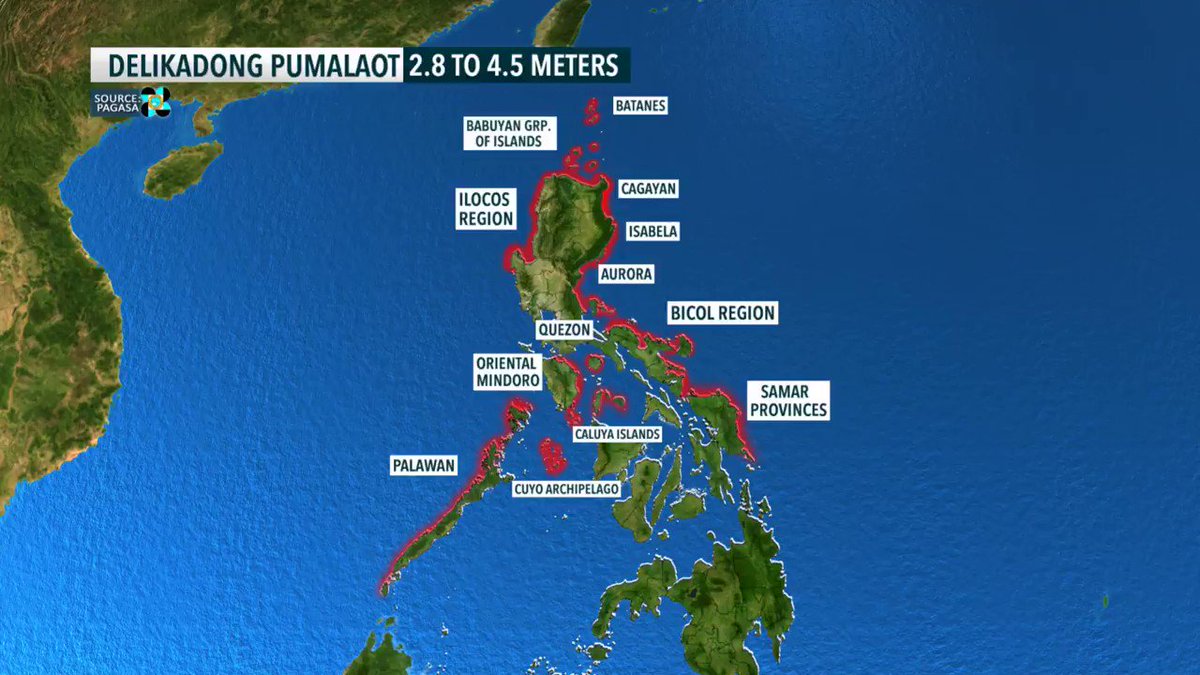 IMReady on Twitter: "Dahil sa hanging Amihan, maalon at delikado sa mga maliliit na sasakyang ...
