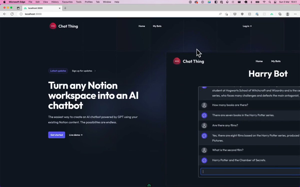 langchain on Twitter: "RT @pixelhopio: We've added a few demo bots to our project that lets you ...