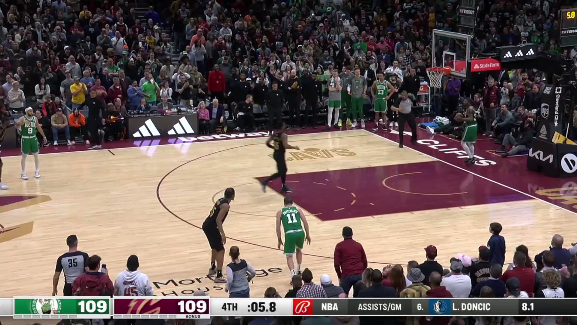 ClutchPoints on Twitter: "Grant Williams draws the foul on the putback attempt with 0.8 ...