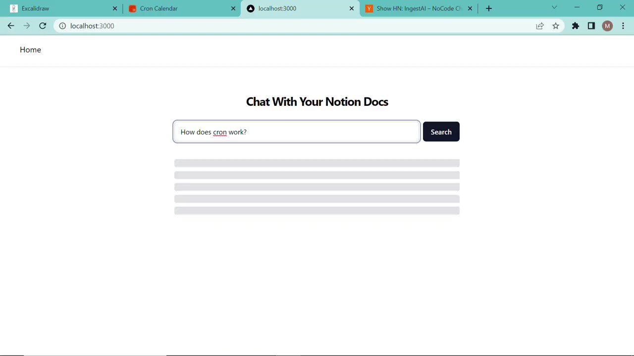 ChatGPT on Twitter: "How to build a @NotionHQ chatbot to ask your knowledge base questions using ...