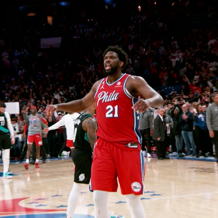 NBA on Twitter: "39 points and the game-winner. Have a night, Joel Embiid. #PhantomCam https://t ...