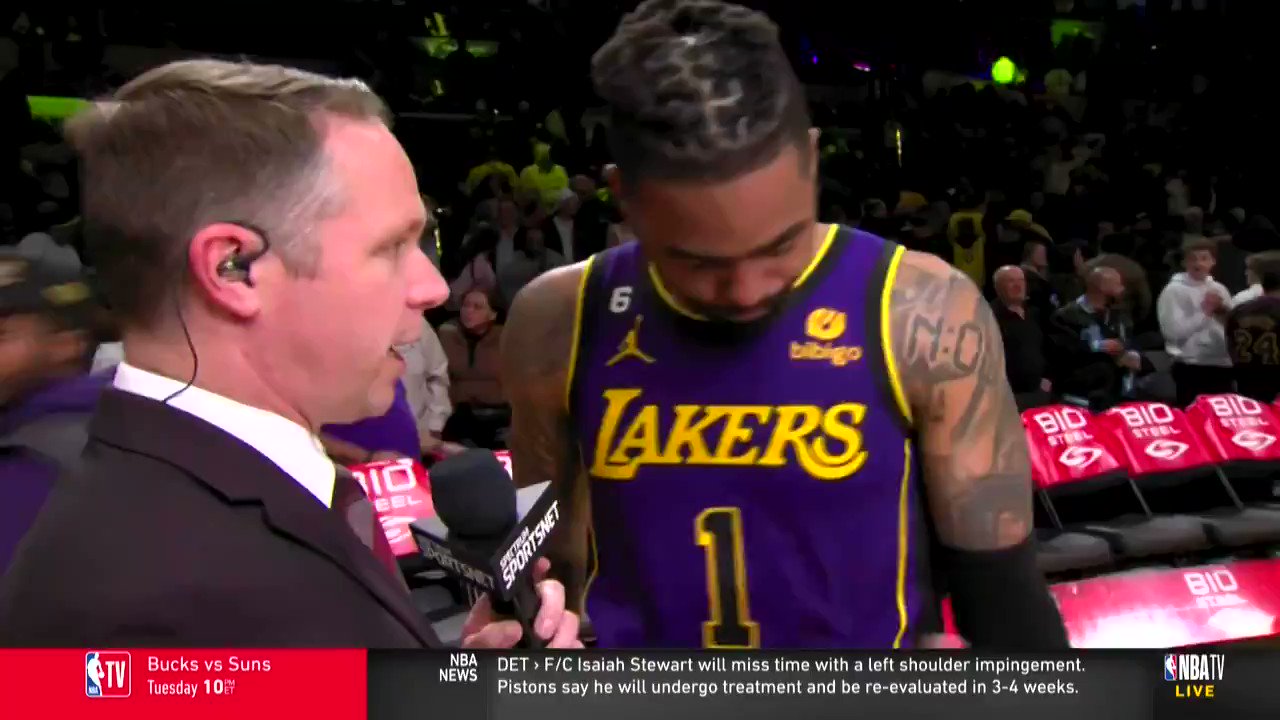 ClutchPoints on Twitter: "“They're lucky I sprained my ankle. Simple as that. I was ready to go ...