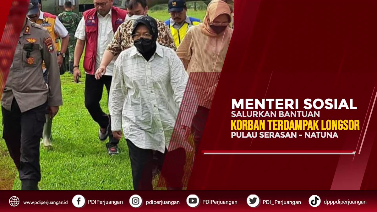 Pdi Perjuangan On Twitter Risma Salurkan Bantuan Kepada Korban