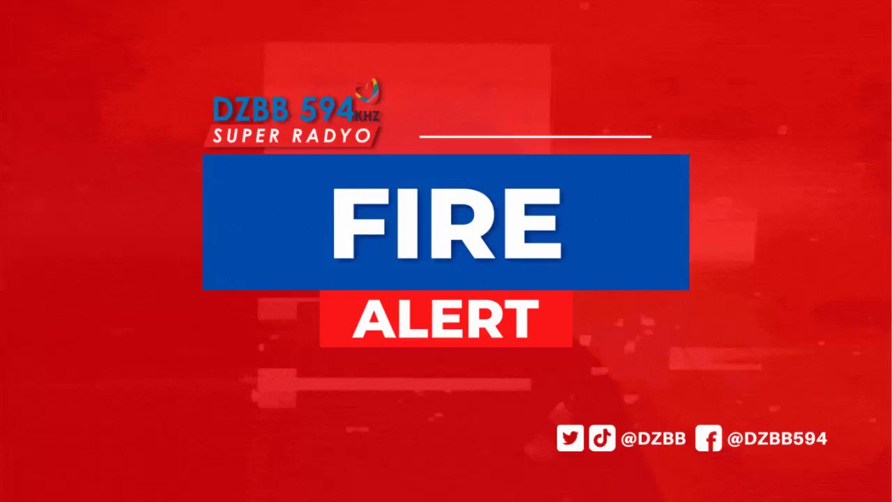 DZBB Super Radyo on Twitter: "FIRE ALERT: (As of 10:44 am) Sunog sa isang residential area sa ...