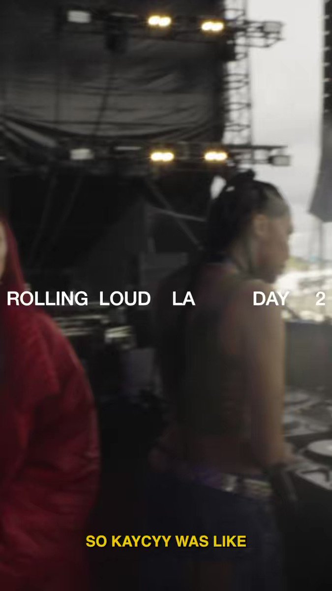 Yesjulz On Twitter Rollingloud Day 2 With Odalys Ny Kaycyy