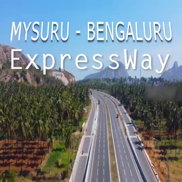 Dr. Swapnil Mantri on Twitter: "Bangalore Mysore Expressway is dream project for many ...