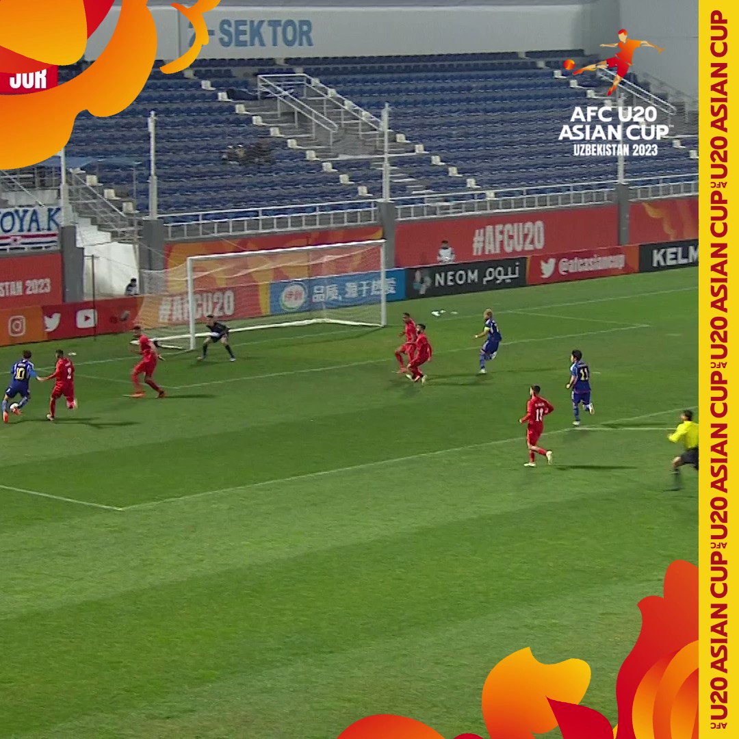 _Kim_ on Twitter: "RT @jfa_samuraiblue: #北野颯太👟 ⏩#坂本一彩⚽️ 2人の頑張りがU-20日本代表に貴重な先制点をもたらした👏 🏆AFC U20 ...