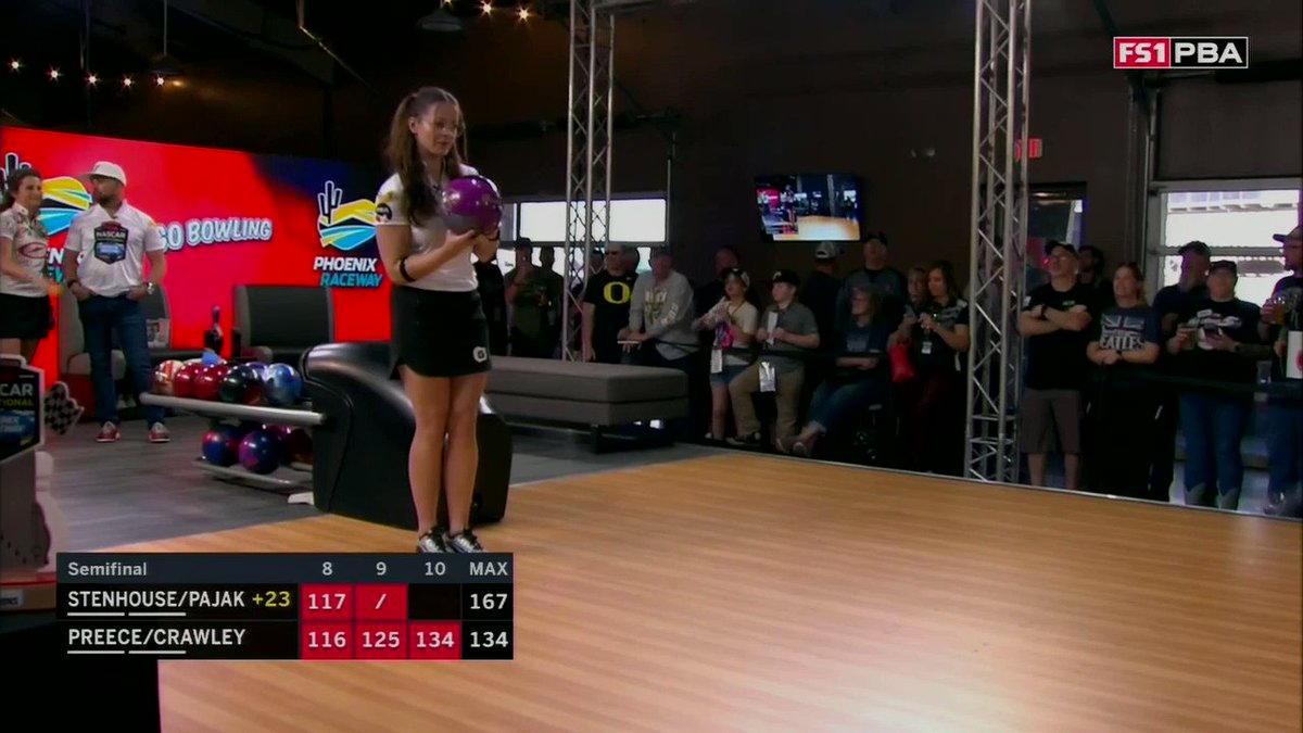 PBA Tour on Twitter: "Never apologize for winning, Daria!😆 Pajak and Ricky Stenhouse Jr. advance ...