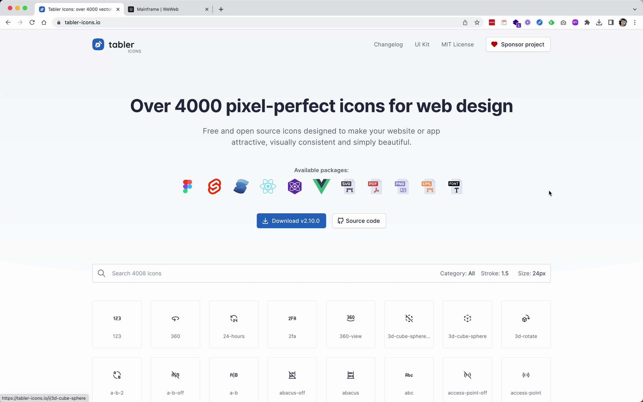 Victor Nocode⚡️ On Twitter How To Import And Use Tabler Icons Free And Open Source Kit In 