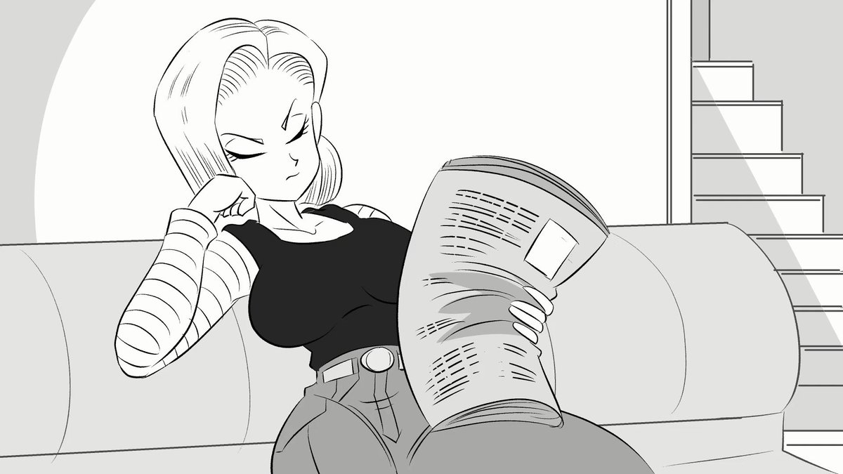 Abridged Goku On Twitter Android 18s Hotline 18 Needs More Money So She Decides To Be A