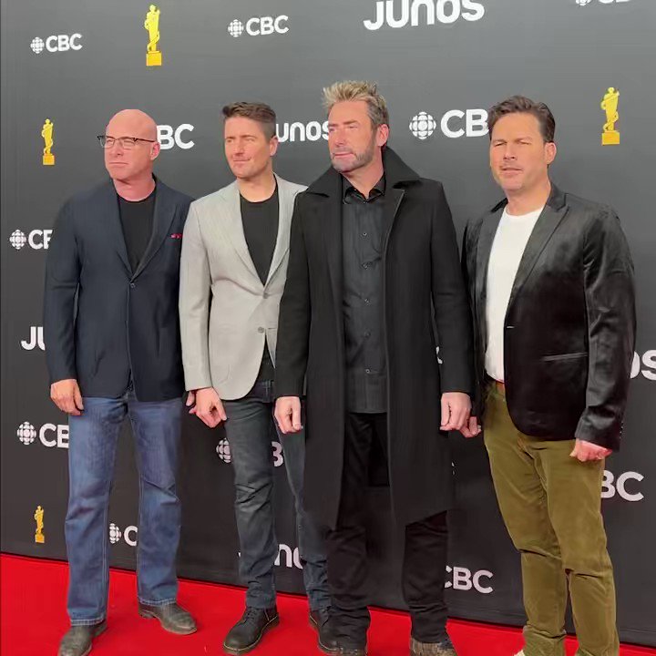 The JUNO Awards on Twitter: "The newest inductees into the Canadian Music Hall of Fame, @Nickelback"